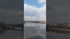 В ГОРОДЕ ВЕСНА! РЕКА ВОЛГА! IT'S SPRING IN THE CITY! THE VOLGA RIVER