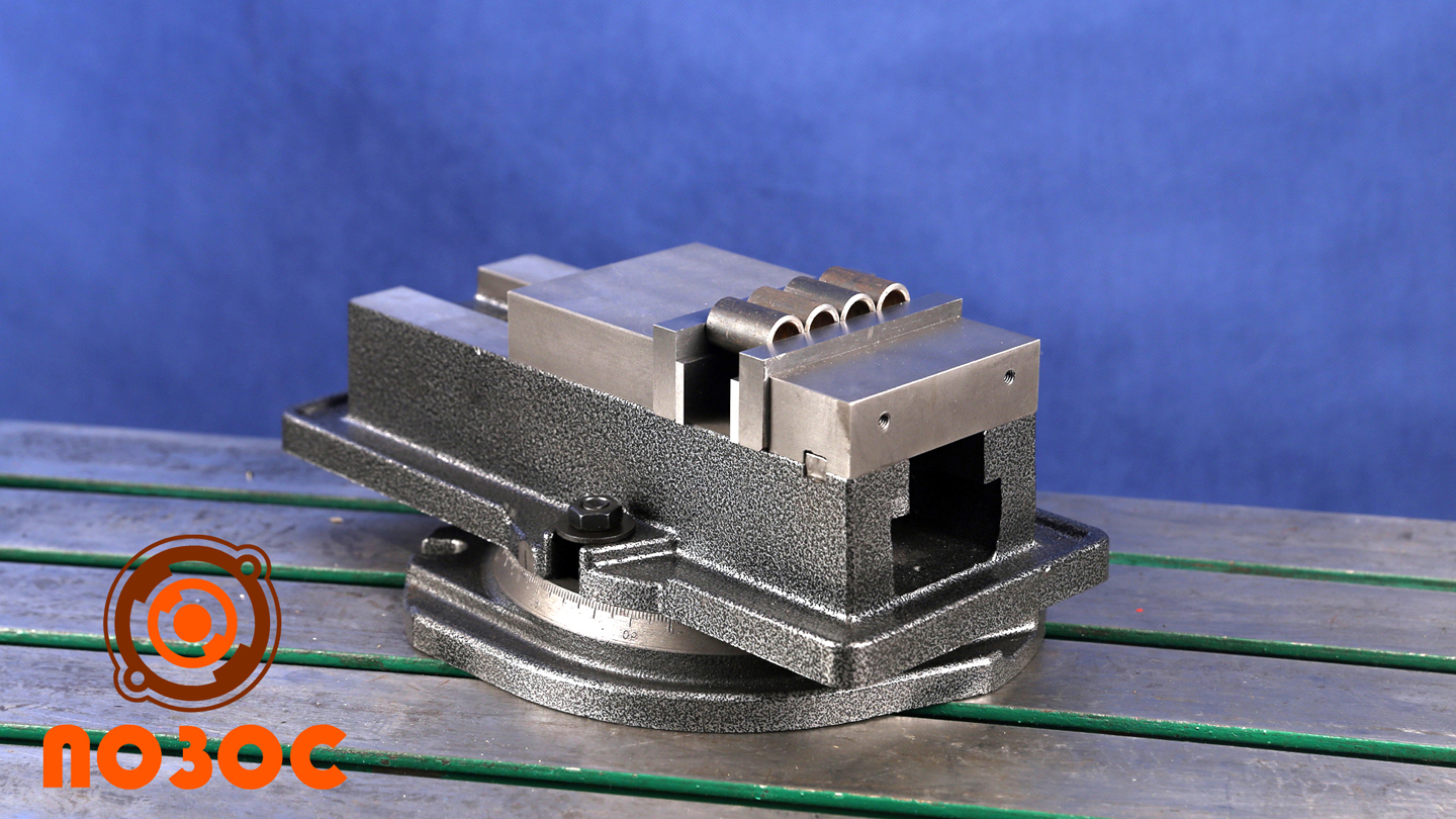 Приемы работы со станочными тисками