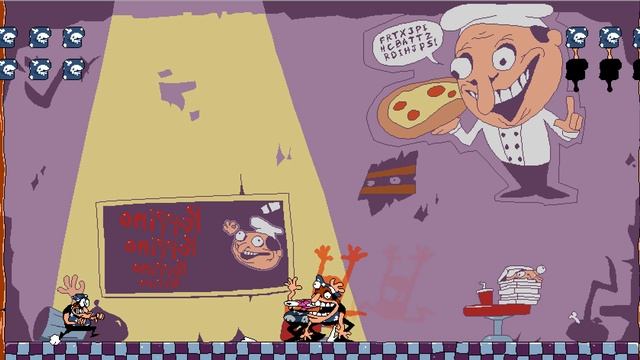 Pizza Tower. Босс/Fake Peppino P ранг.