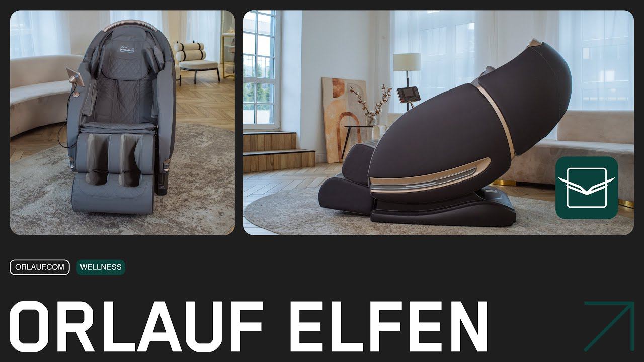 Orlauf Elfen — массажное кресло, которое перенесет вас в мир невесомости и блаженства!