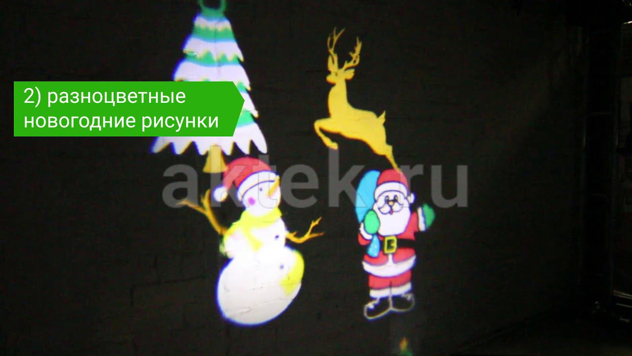 Уличный проектор SkyDisco Gobo Advanced сменные слайды с рисунками