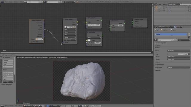 Movie Scene Creation in Blender 3D на русском языке 15 как создать основные материалы в cycles