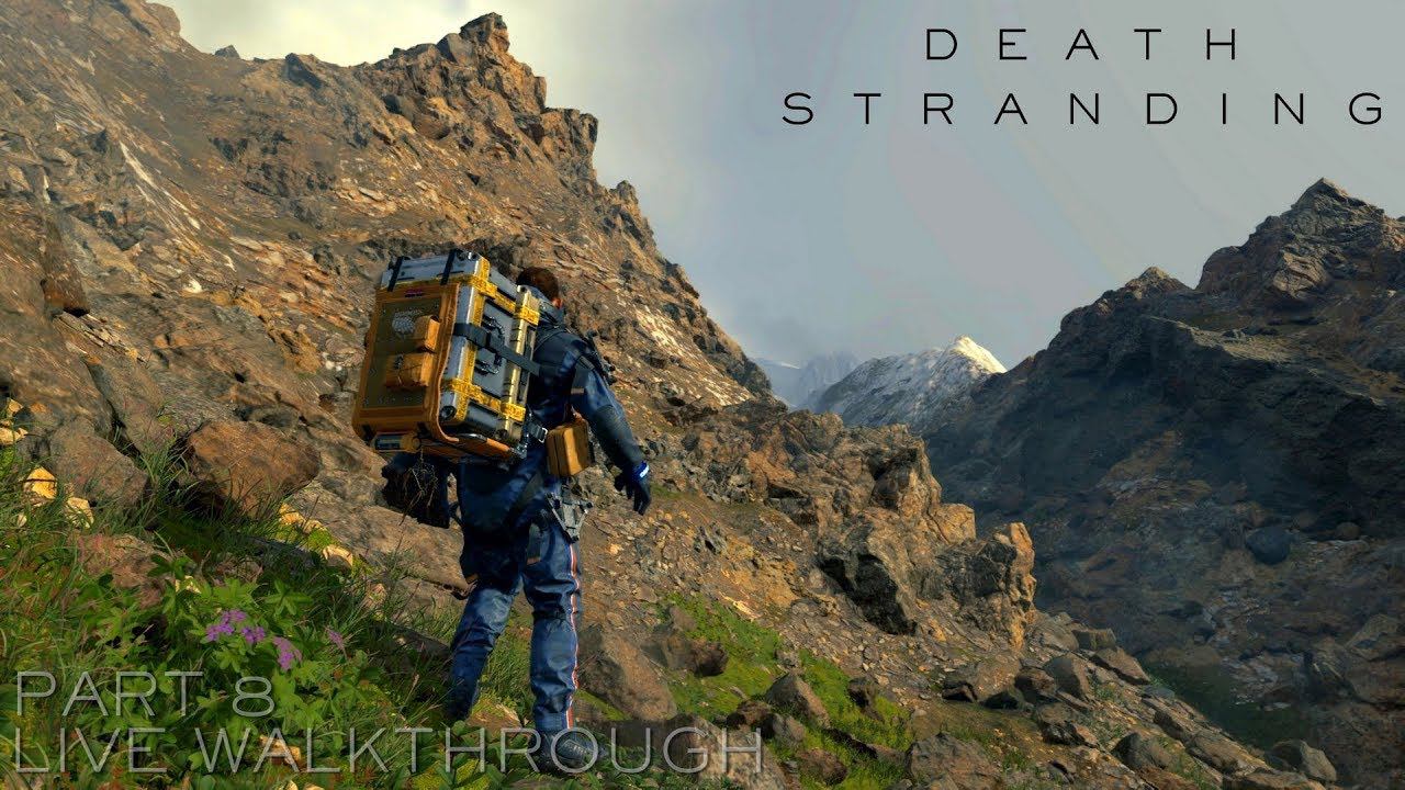 Death Stranding Прохождение LIVE Часть 8 "Посылка для восточных регионов"