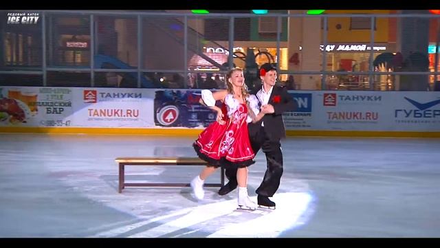 Горячий лёд(Аврора молл)Ольга Дзодзиева и Роман Маркин.mp4