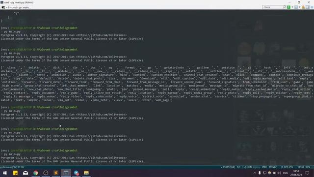 Пишем юзербота с помощью pyrogram – смотреть онлайн видео от Уборка и очищение с энергией и ...