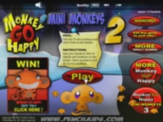 Monkey GO Happy Mini Monkeys 2