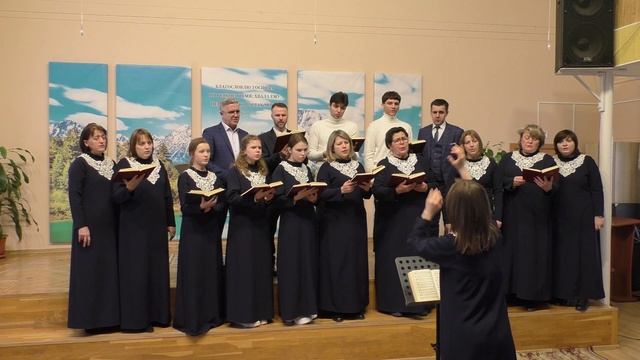 "Чистым быть" Пение хора