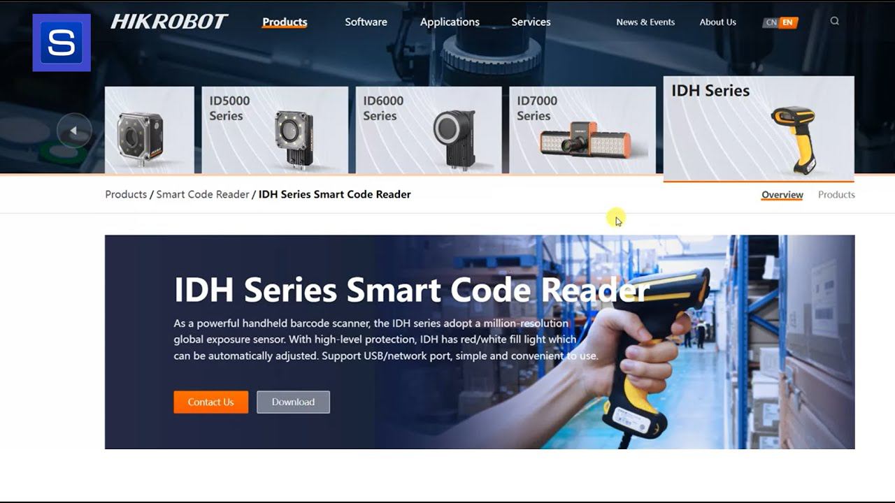 Ручной считыватель Hikrobot MV IDH7010