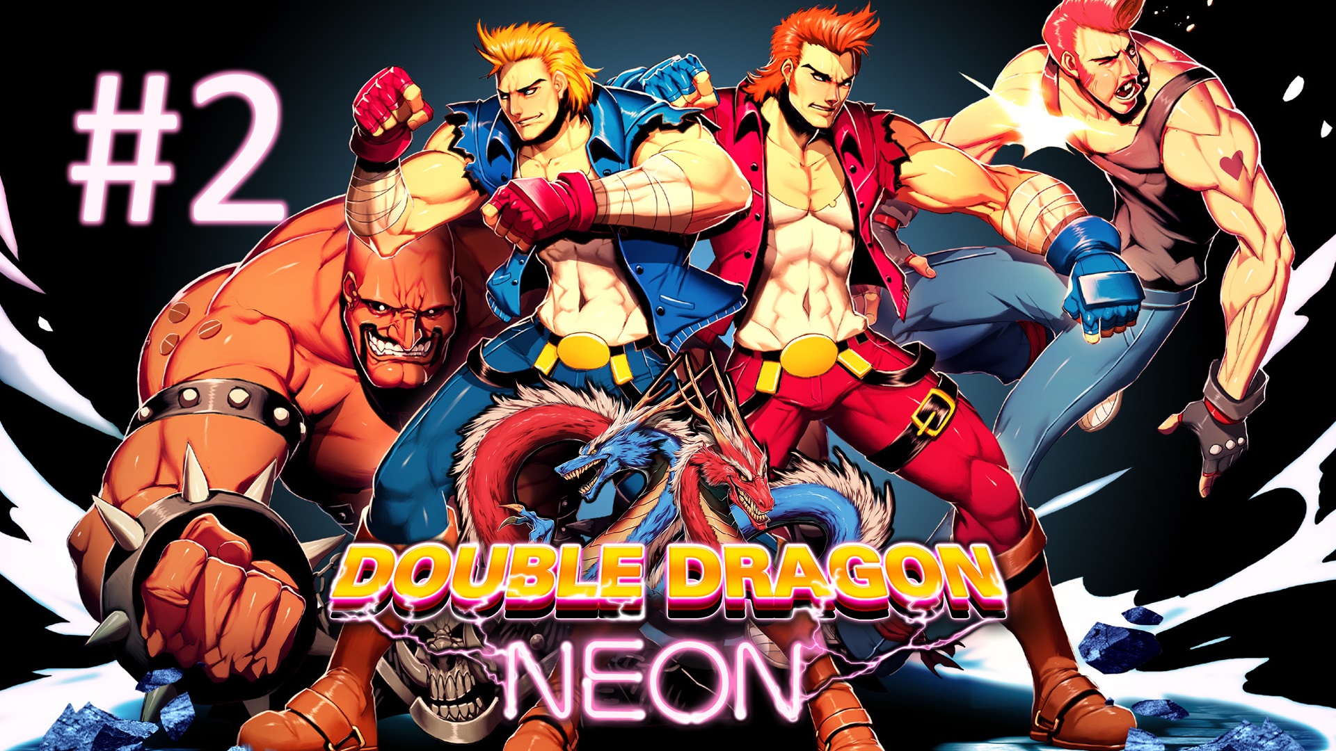 Прохождение Double Dragon: Neon - Mission 2. Back Alleys