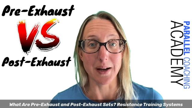 What Are Pre Exhaust and Post Exhaust Sets - Resistance Training ...