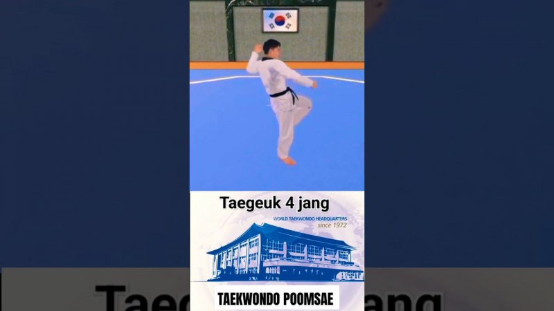 Taegeuk 4 jang       Taekwondo poomsae