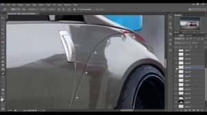 Nissan 350Z Virtual Tuning Photoshop Render