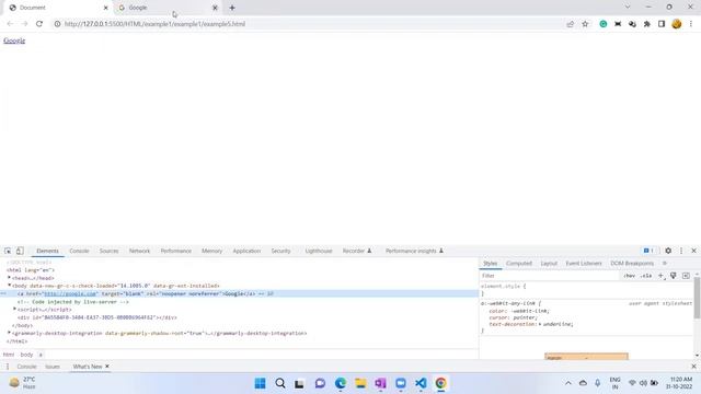 Difference Between target=’blank’ and target=’blank’ | HTML Tutorial | Mern stack tutorial ...