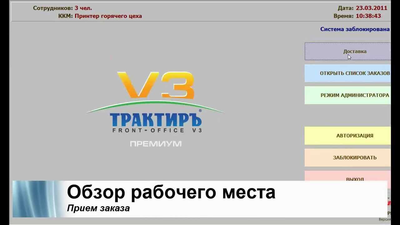 Автоматизация доставки в ресторане