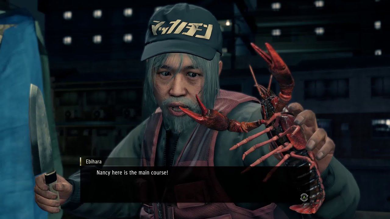 Yakuza : Like a Dragon - substory#16 The Crawfish Caper