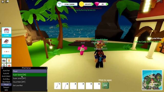 Fishing Simulator GUI Script | Auto Fish Auto Kill – смотреть онлайн ...