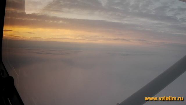 Полёт за облака на Cessna-172
