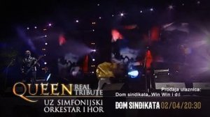 QUEEN Real Tribute SYMPHONY - Dom sindikata 02.04.2017. TV reklama