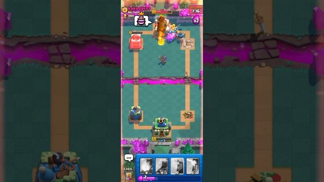 Лучший момент в Clash royale!!!