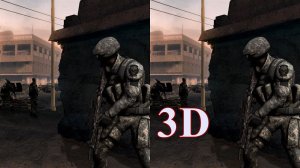 TC Ghost Recon  AW 2 3D video 1 SBS VR Box google cardboard