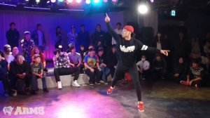 BRO BOMB vs JUMI LITE AllStyles Final ARMS vol.1 2015/ YAK BATTLES