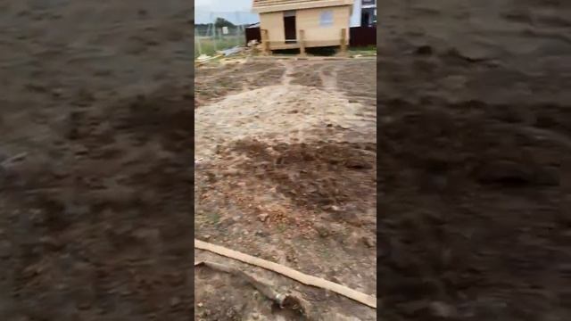Монтаж септика Эргобокс с оросителем #септик #эргобокс #дача