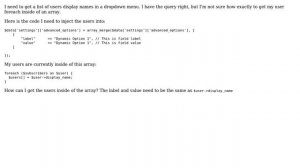 Wordpress: Foreach loop inside an array_merge