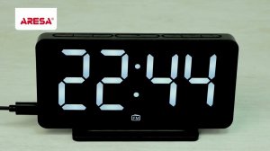 Распаковка радиочасов / Unpacking of radio clock ARESA AR-3909