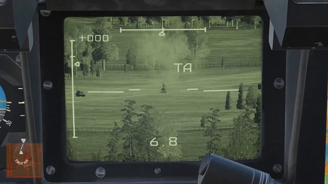 Ка-50 III Как ввести координаты ОТ в ПВИ. Атака противника на полигоне.