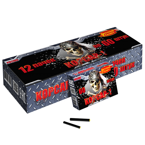 Петарда Корсар-1 РК1109 Русский салют | Пиромаркет