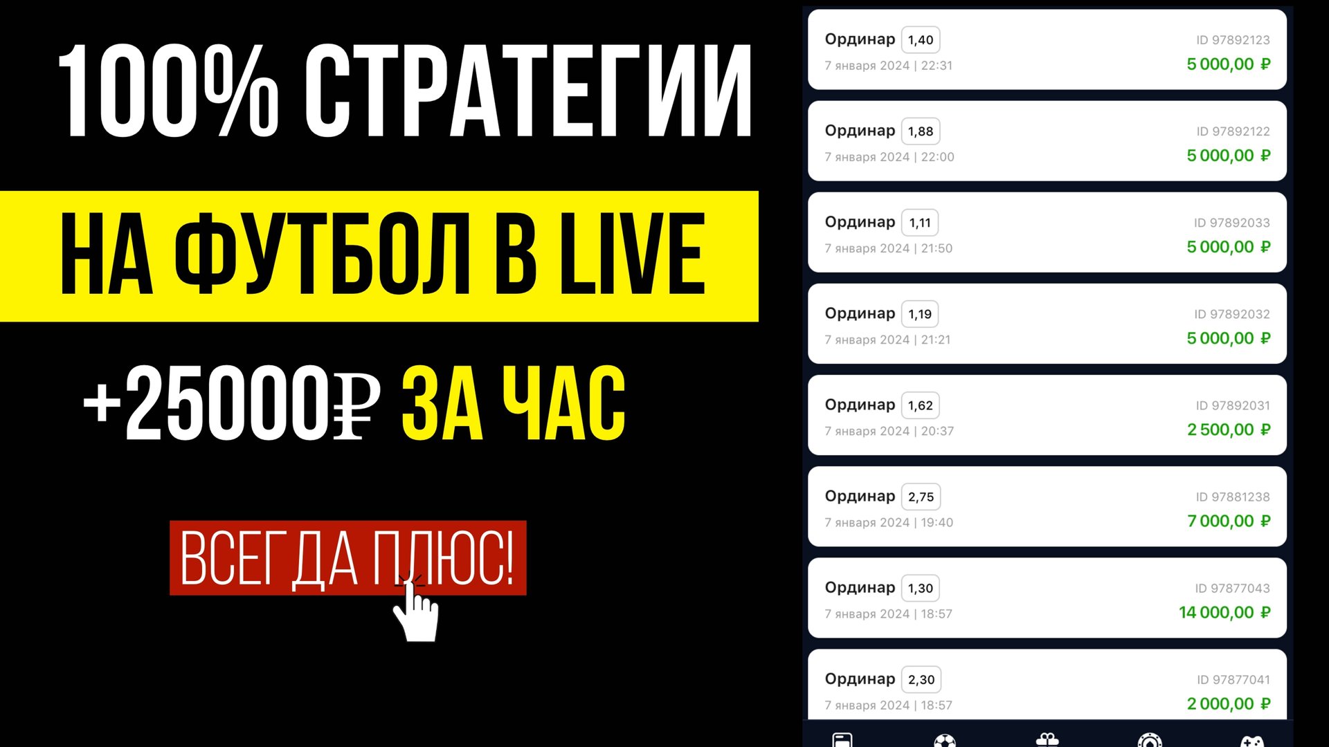 💯 ЛУЧШИЕ И БЕСПРОИГРЫШНЫЕ СТРАТЕГИИ Ставок На Футбол — ЛАЙВ, Тотал больше и Тотал меньше