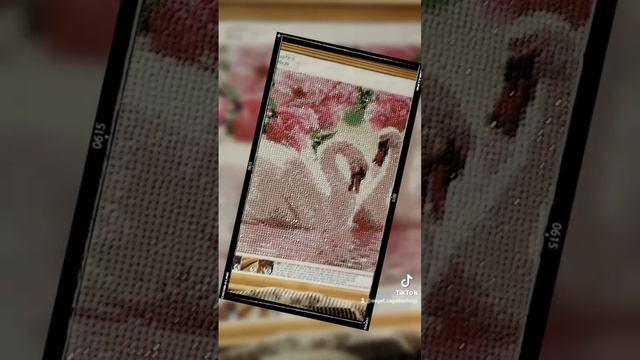 Алмазная живопись мои работы.mp4