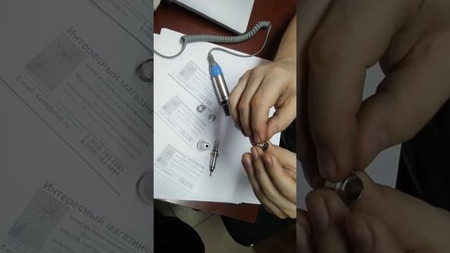 Как правильно разбирать рукоятку для аппаратного маникюра Nail Drill