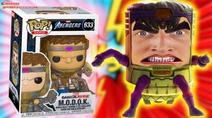 МОДОК FUNKO POP! ЖЕЛЕЗНЫЙ ЧЕЛОВЕК И РАСПАКОВКА M.O.D.O.K. - БИТВА С ЗОМБИ MARVEL SUPER HEROES!