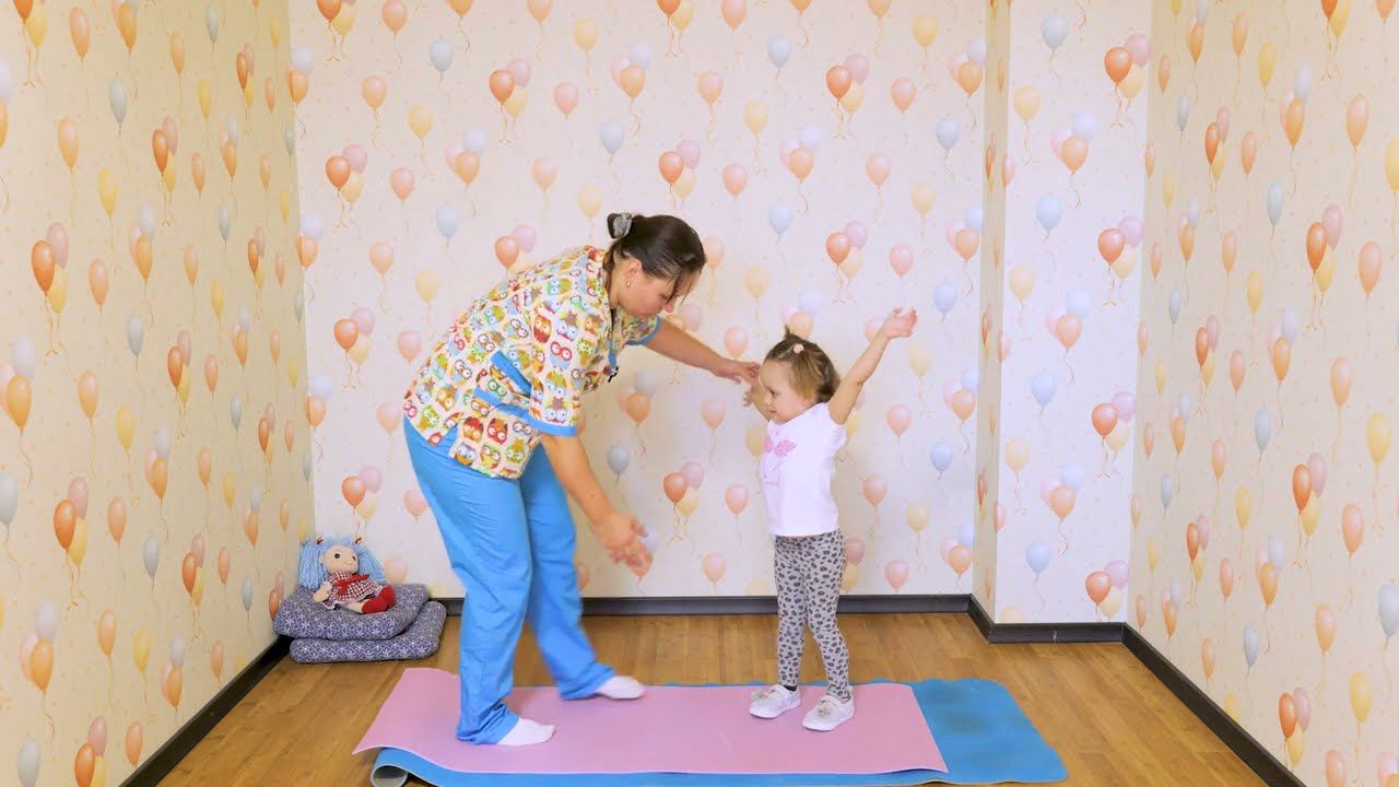 Комплекс ЛФК №3 стоя для детей 3-7 лет