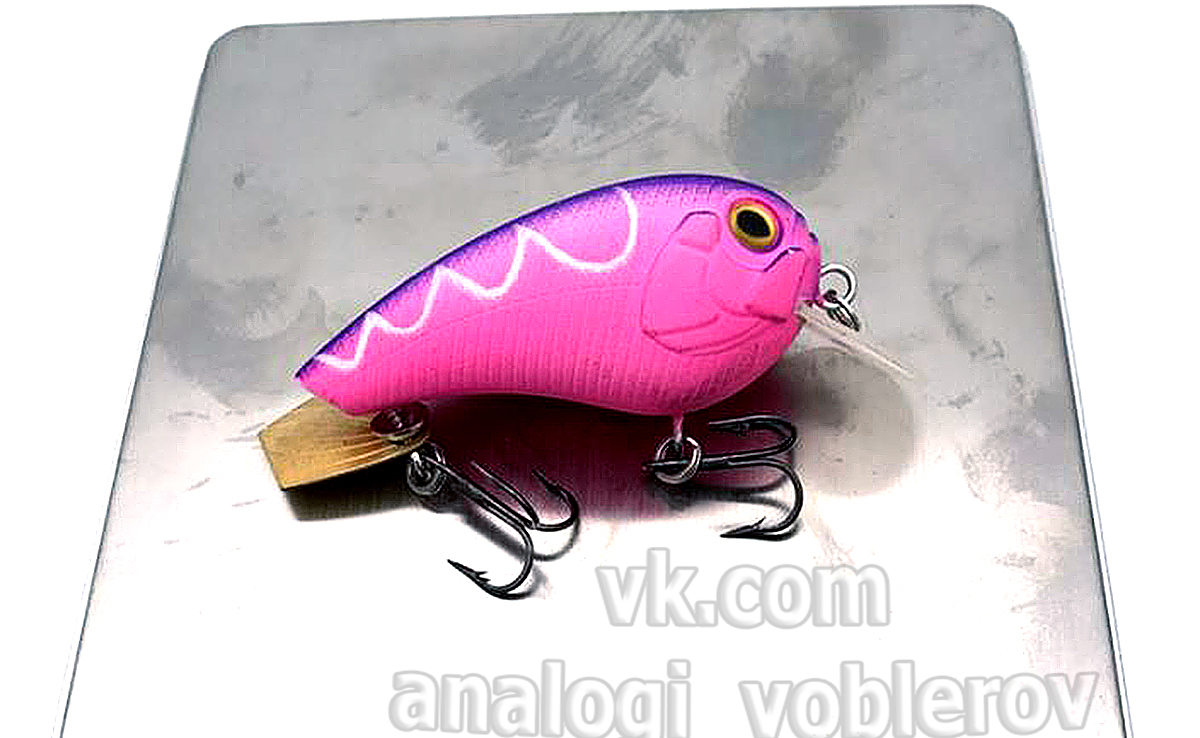 Копия воблера - Imakatsu Waddle Bats - Кренк с Алиэкспресс