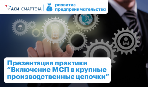 Практика «Включение МСП в производственные цепочки крупных предприятий» | Форум "Мой бизнес"