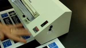 Переплет толстого бухгалтерского документа на OPUS MB300 el-office - с автоматическим обжимом канала