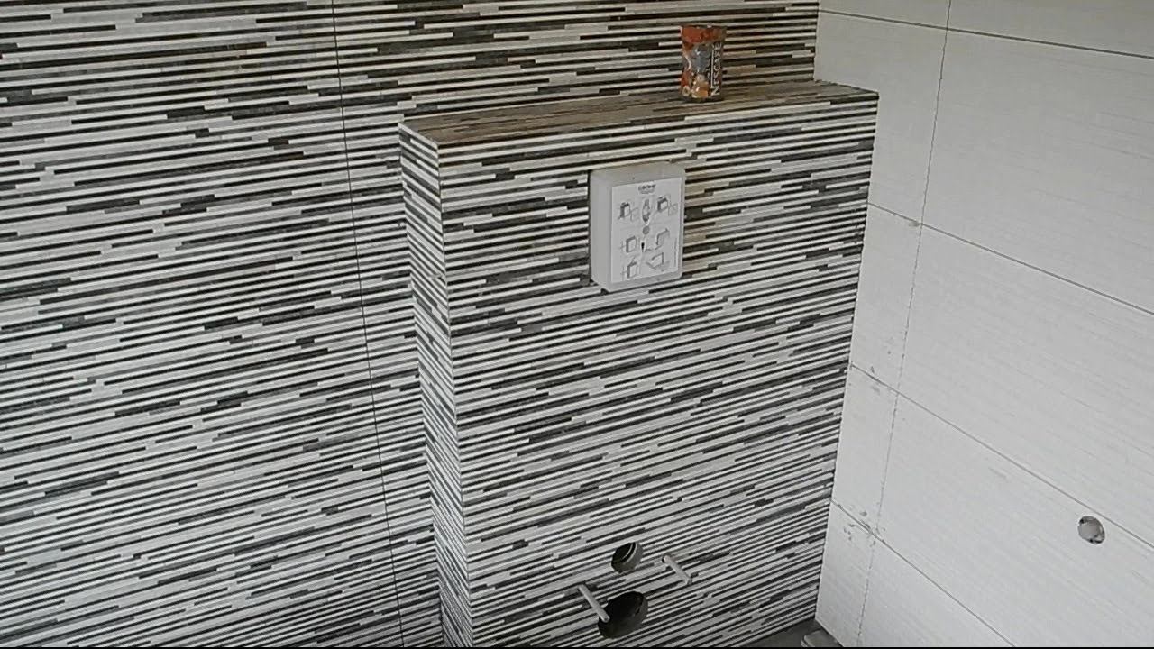 Как укладывать угловые подрезки плитки в ванной комнате