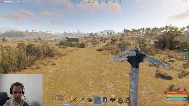 Посадила тыквы для хэллоуина RUST