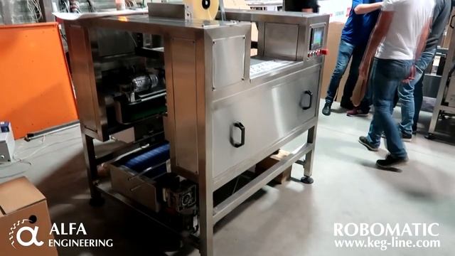 Case taping machine Robomatic ZK400.mp4