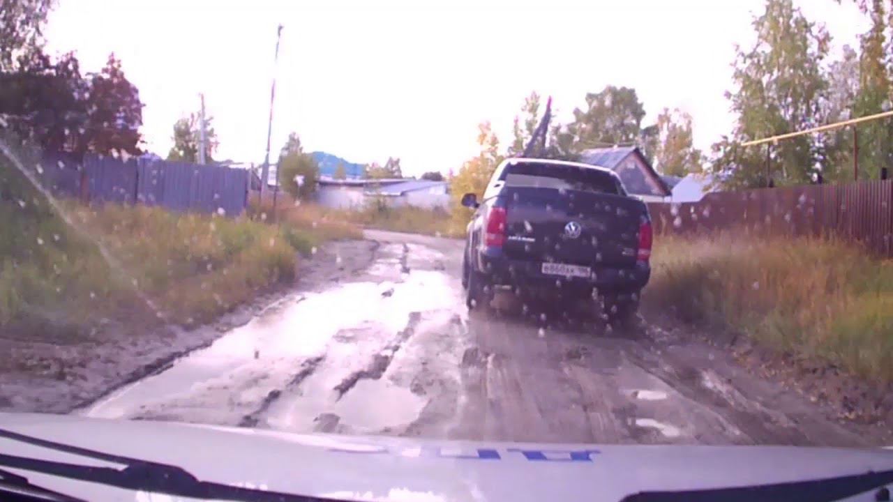 Погоня и задержание угонщика в Югорске