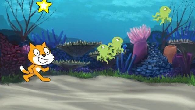 Coding Game in Scratch: Star Hunter by Oskar – смотреть онлайн видео от ...