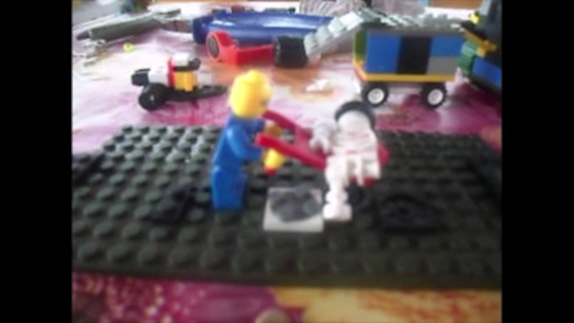 Рассказ о том, как хорошо работает мой труповоз. (моя первая LEGO анимация)