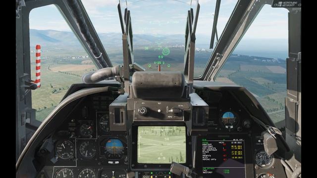 Ка-50 III Применение ракет Воздух-Земля Х-25МЛ