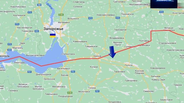 Карта боевых действий