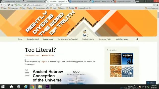 The indisputable Biblical case for a Flat Earth cosmology