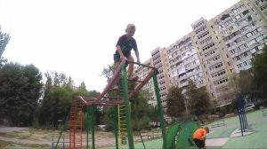 Паркур на площадке