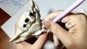 Впервые работаю с глиной...