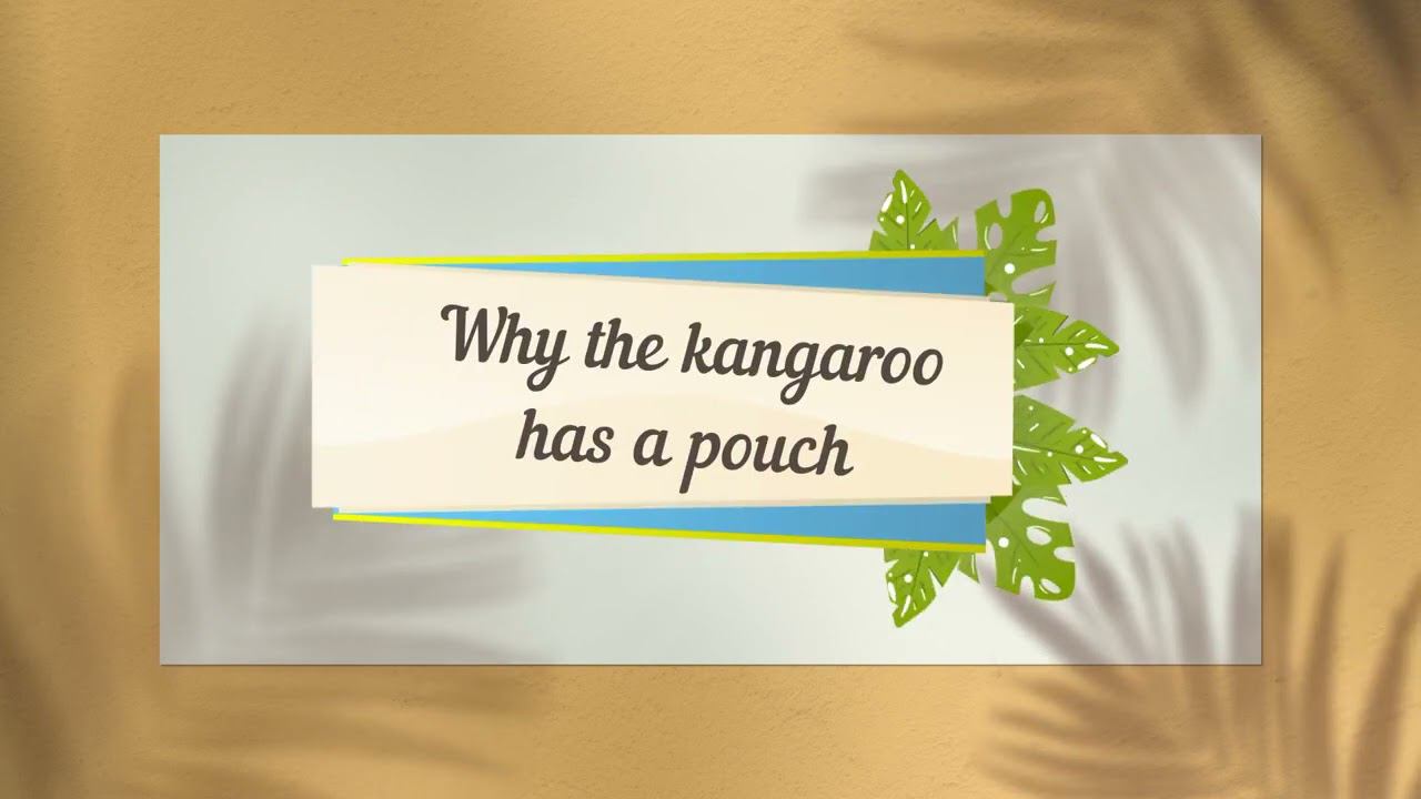 PUP2 Why the kangaroo has a pouch